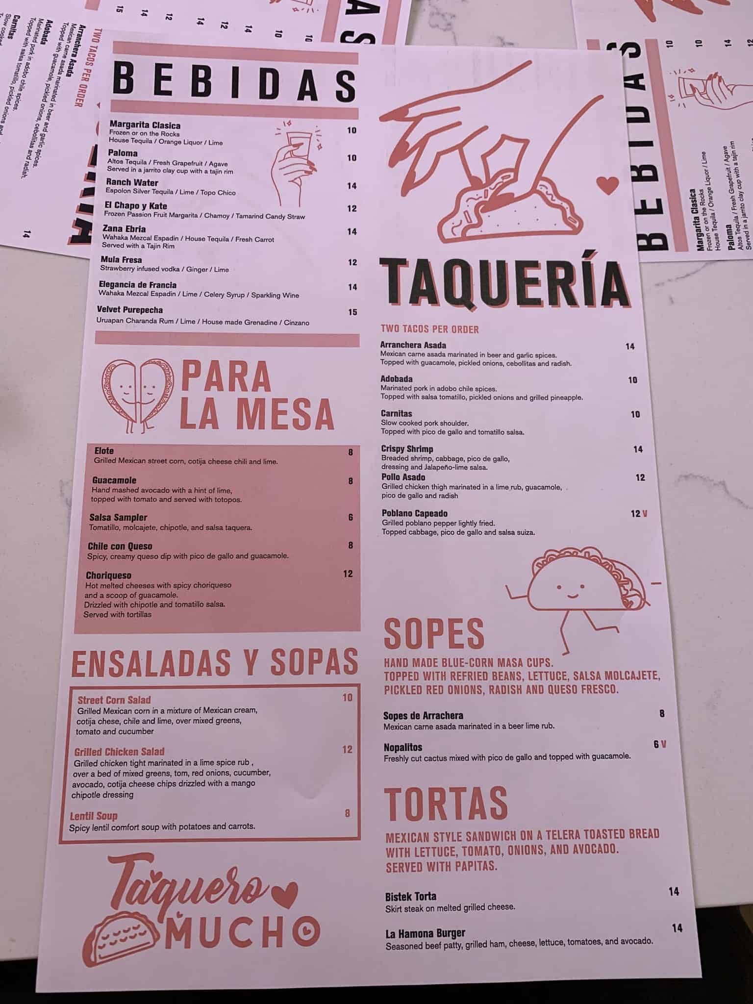 Affordable and Delicious: Taquero Mucho Food and Drinks - The Happy ...