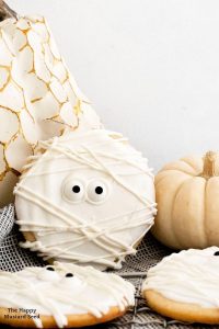 Easy Mummy Shortbread Cookies - The Happy Mustard Seed