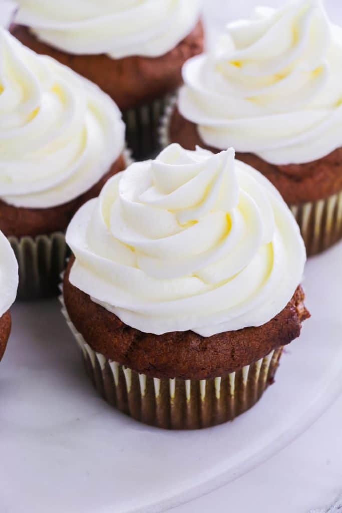 Moist Pumpkin Cupcakes - The Happy Mustard Seed