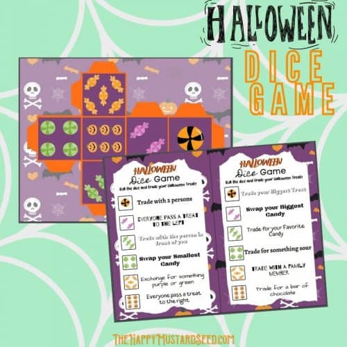 15 Minute Quick Halloween Dice Game That Will Make Kids Laugh - The ...