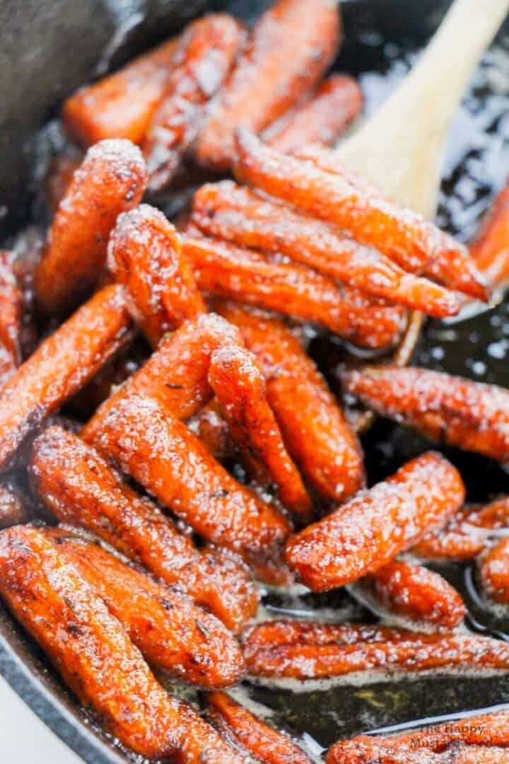 Old-Fashioned Candied Carrots - The Happy Mustard Seed
