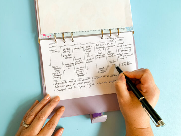 What To Track In A Paper Planner