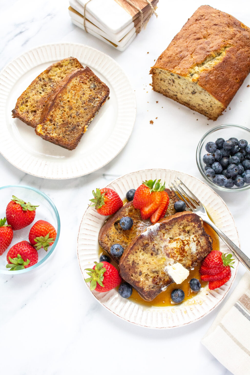 Easiest Banana Bread Recipe - The Happy Mustard Seed