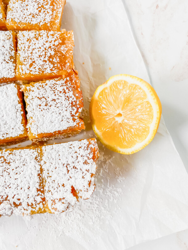Best Lemon Bars Recipe - The Happy Mustard Seed