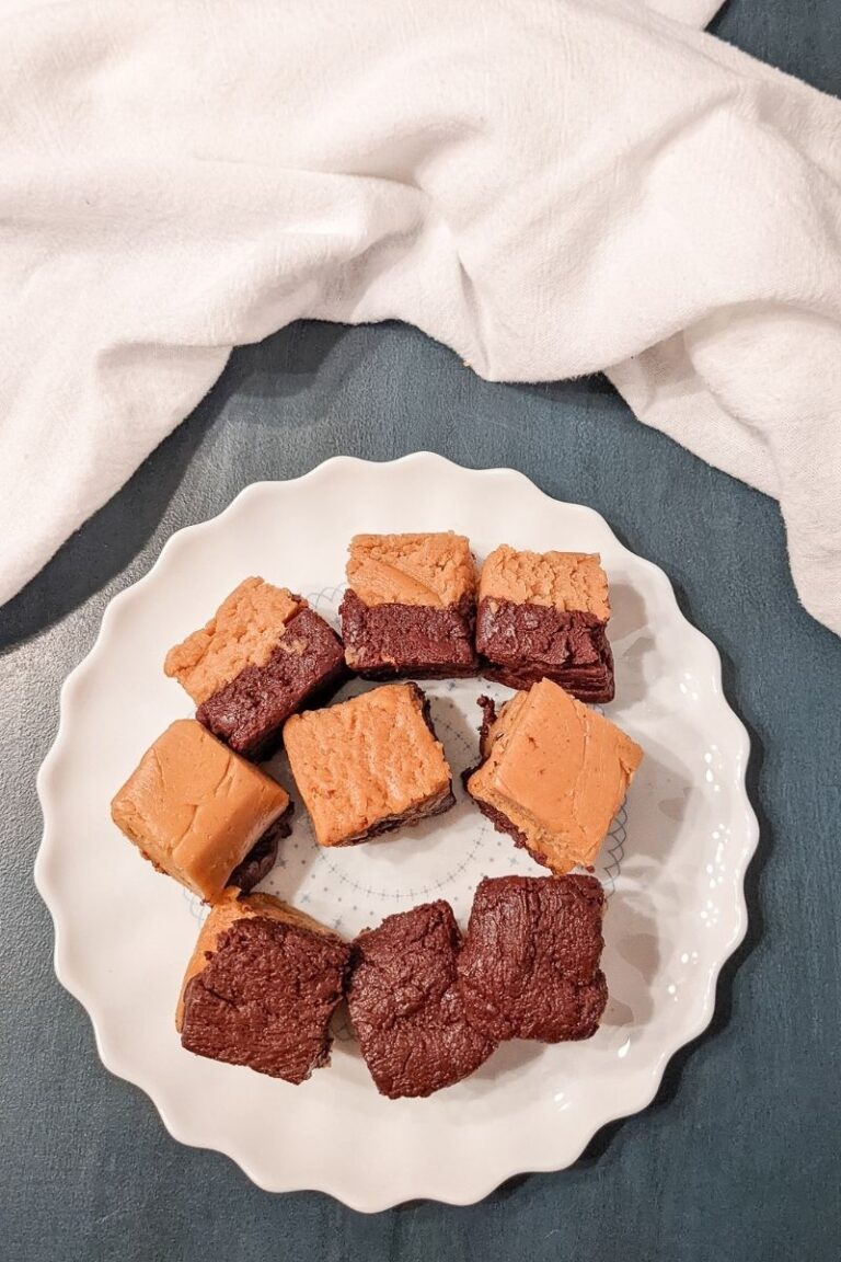No Bake Condensed Milk Fudge (Double Decker Fudge) - The Happy Mustard Seed